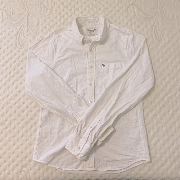Abercrombie & Fitch | Shirts | Abercrombie Fitch Ls Collared Shirt ...
